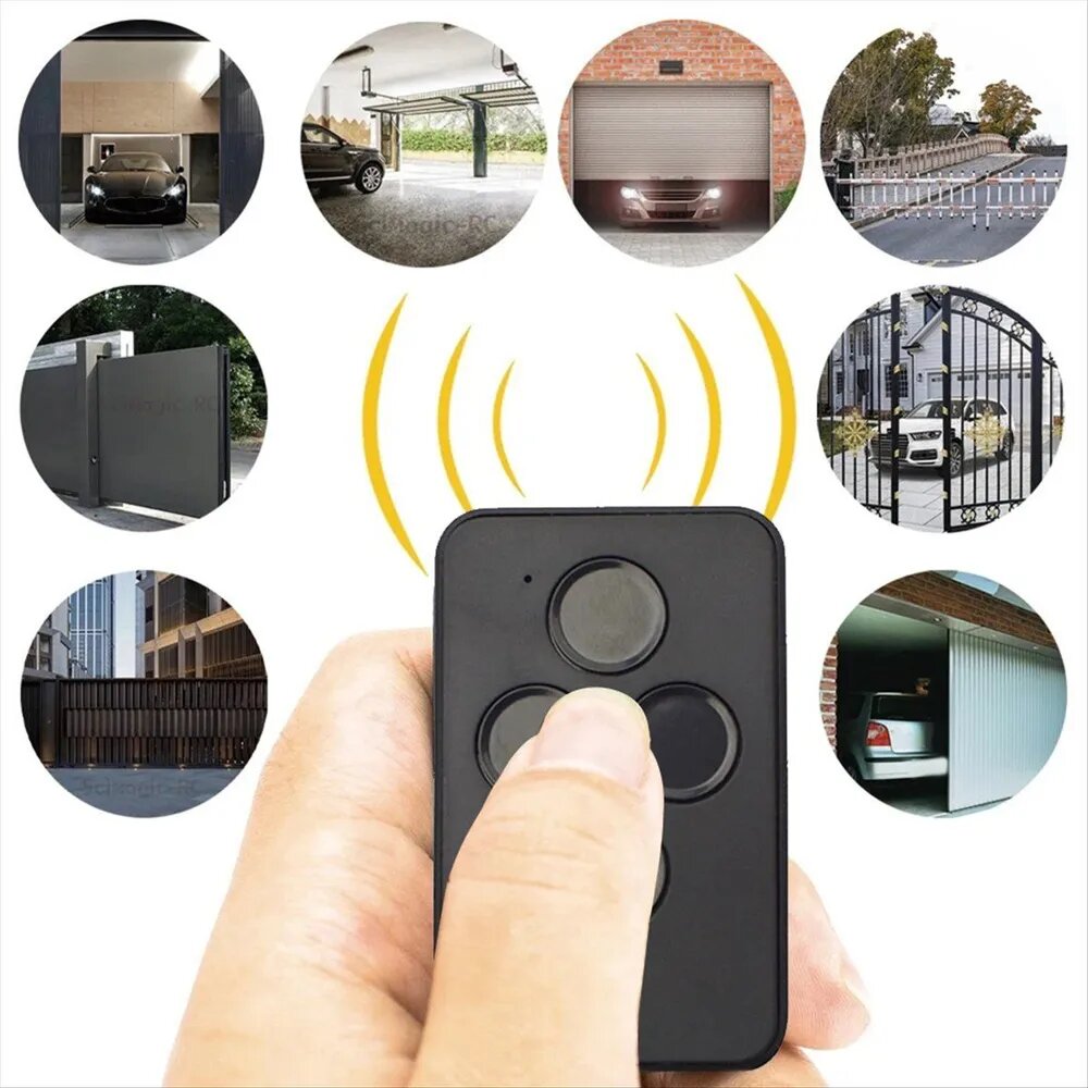 10 шт. для брелока дистанционного управления DOORHAN TRANSMITTER 4 PRO 433 МГц (черный)