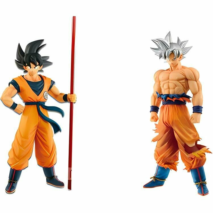 Фигурки унисекс BANPRESTO Sun Wukong Silver Hair Sun Wukong Set, 23см 28см