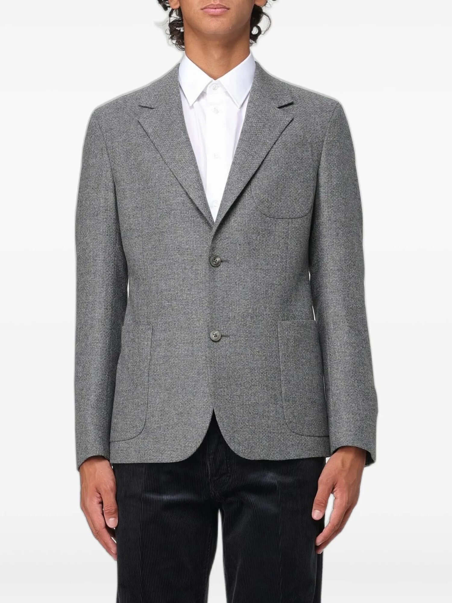 Пальто Single-breasted notch-lapels blazer