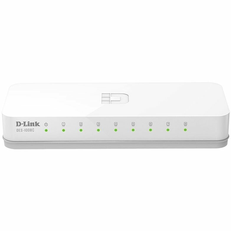 Коммутатор D-Link DES-1008C/C1A — фото 1