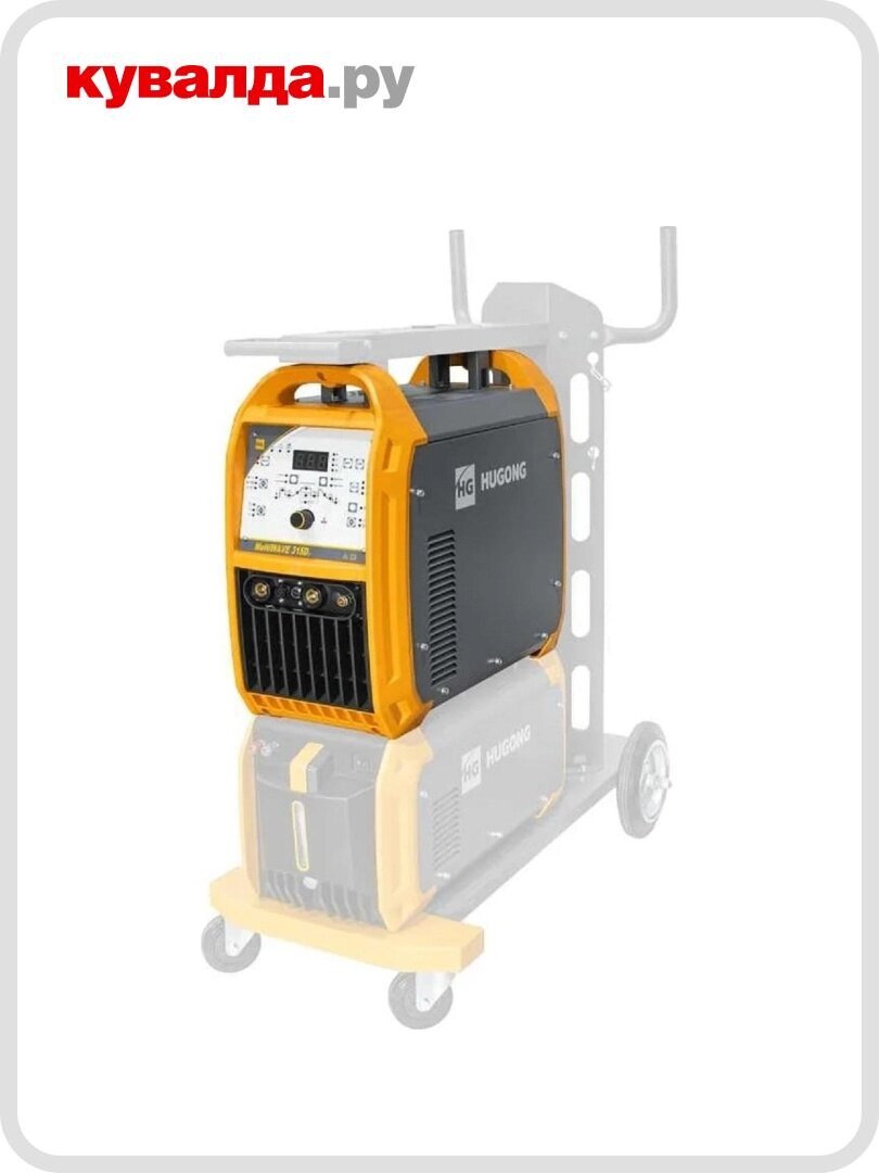 Аппарат аргонно-дуговой сварки Hugong MultiWAVE 315D III AC/DC без БО, тележки и горелки