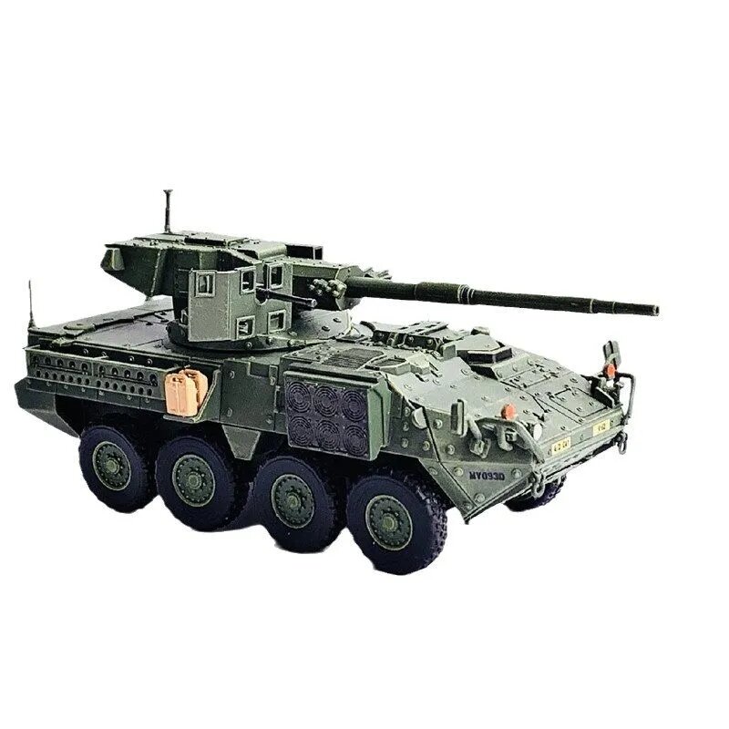 Масштабная модель бронеавтомобиля M1128 Stryker мобильная пушка коллекционная фигурка
