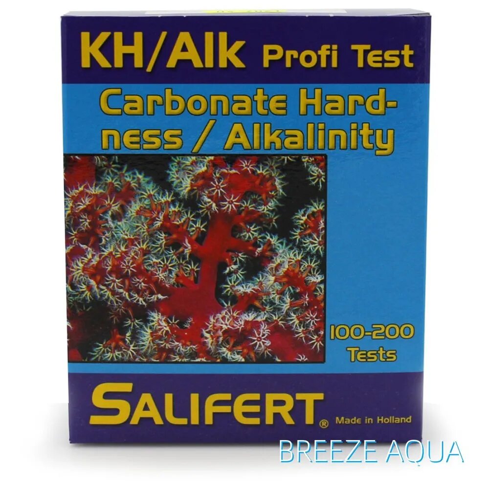Профессиональный тест Salifert на карбонатную жесткость (KH) / KH/Alk Profi-Test