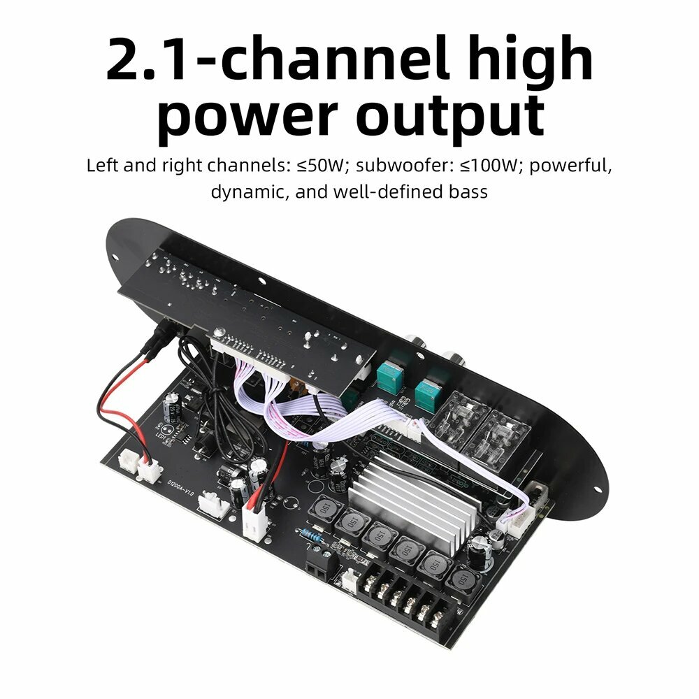 Модуль усилителя Gaqqee D1000 Bluetooth 2.1 — фото 1