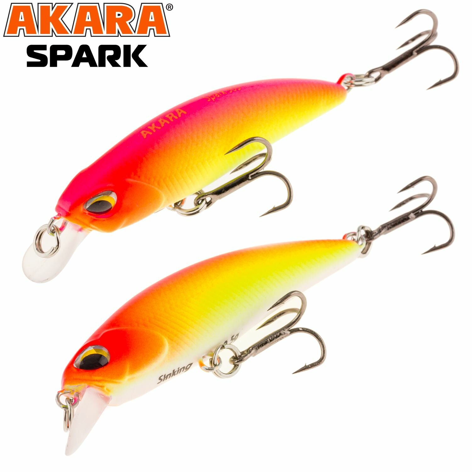 Воблер Akara Spark 50S 3,5 гр. (1/8 oz 2,0 in) A169