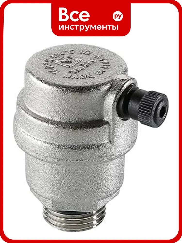 Автоматический воздухоотводчик VALTEC VT.502. NH.04, никелированная латунь, 1/2"