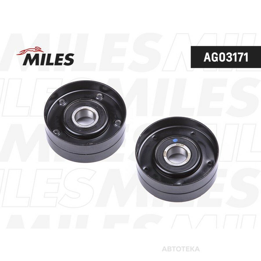 Ролик ремня приводного OPEL ASTRA G/CORSA D 1.2/1.5 MILES AG03171
