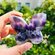 Хрустальная бабочка WASA Crystal Фиолетовый, Amethyst