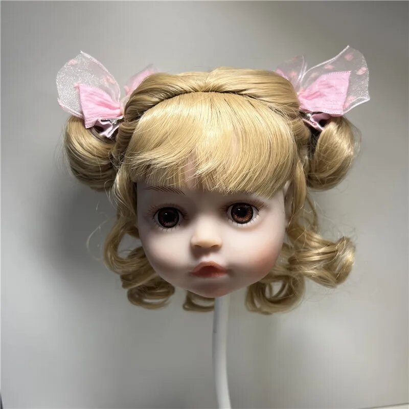 Парик для кукол реборн коричневый hair and headwear