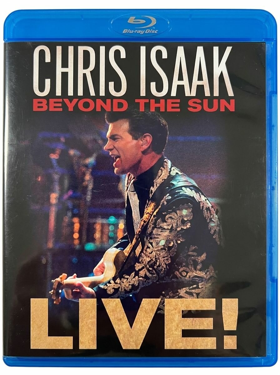 Chris Isaak: Beyond The Sun Live 2012 концертный релиз трибьют эпохе рок-н-ролла 1950-х Blu-ray диск