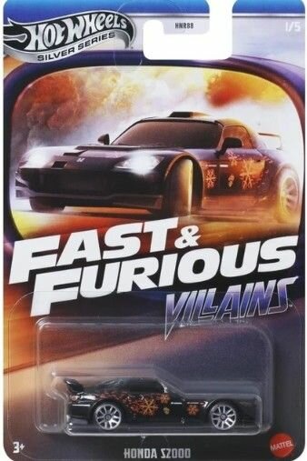 Hot Wheels Fast & Furious Форсаж Тематические Автомобили Honda S2000 коллекционная модель масштабная