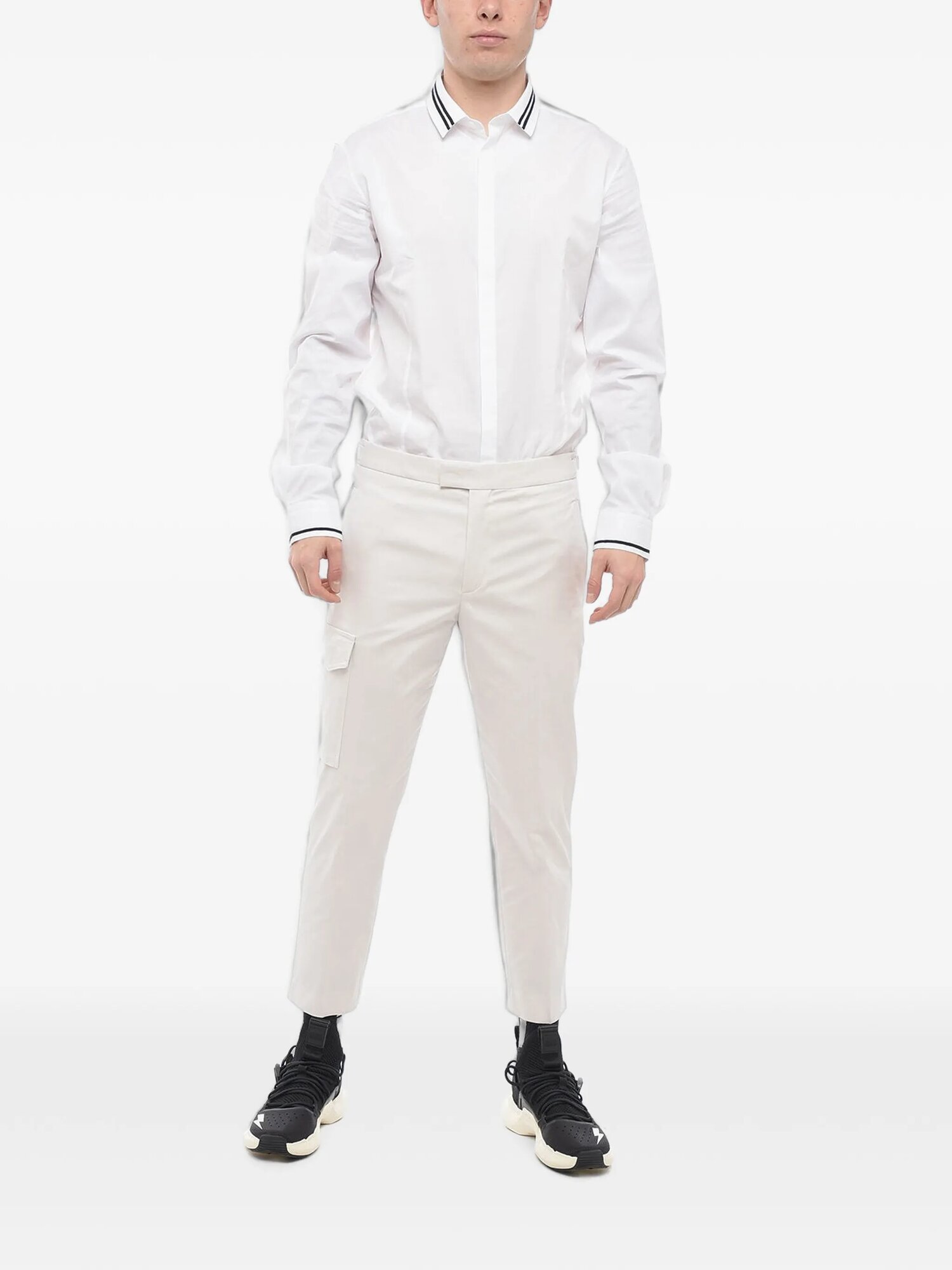 Брюки Neil Barrett Cargo skinny trousers, размер 46 — фото 1