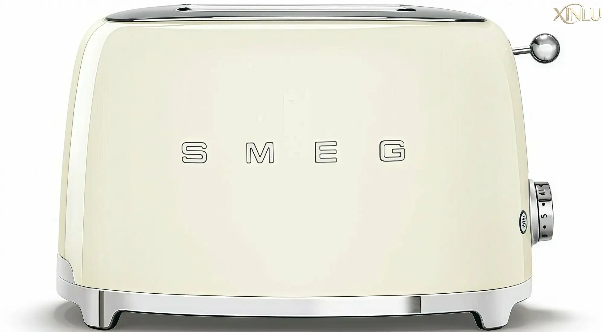 Тостер Smeg TSF01CREU, механическое управление, 2 тоста, бежевый