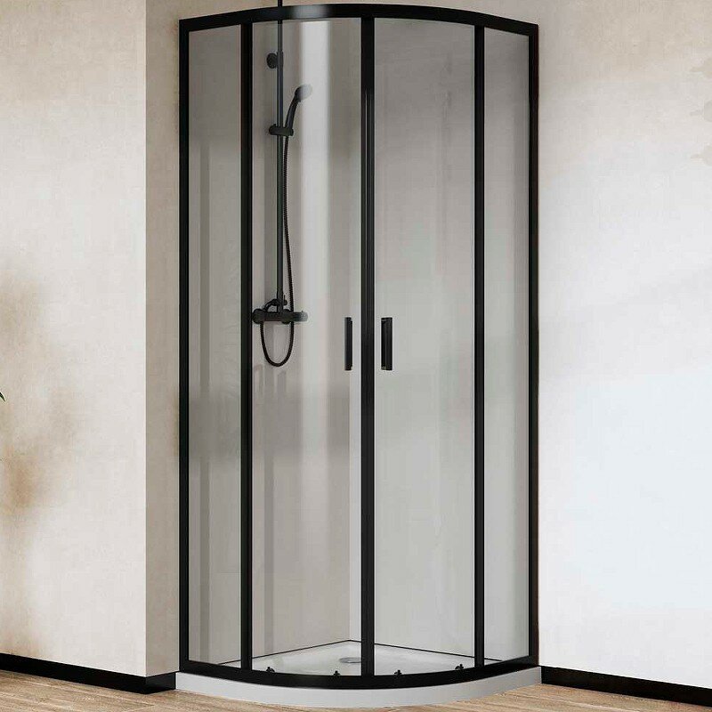 Душевой уголок Vincea City 90x90 VSQ-5CT900CLB