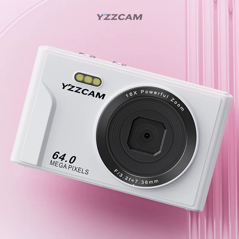 Входная модель 4K CCD-камера с 64-мегапиксельным сенсором, одноэкранным дисплеем, передачей через OTG и 32 ГБ картой