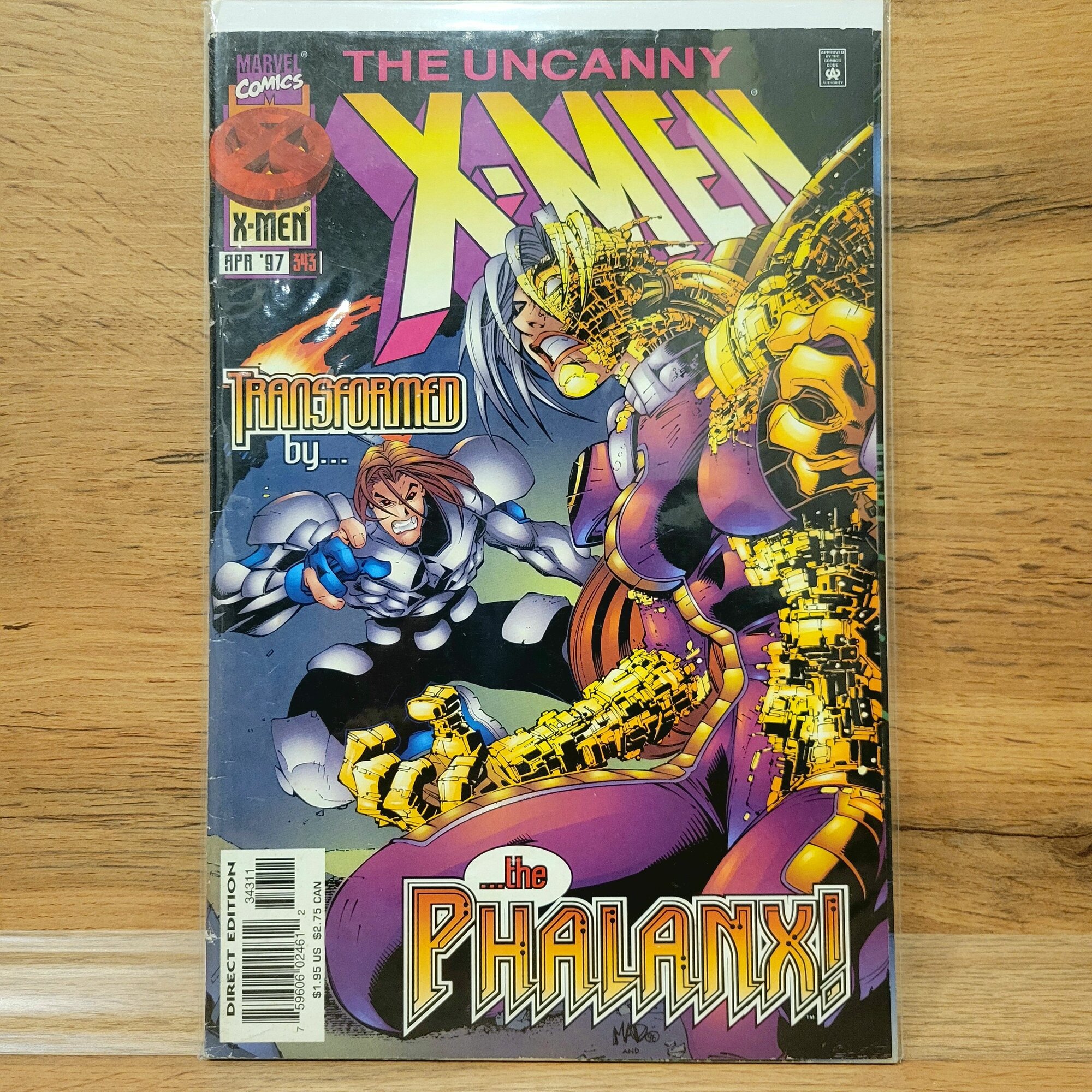 Ретро Комикс X Men #343. 1997 Год.