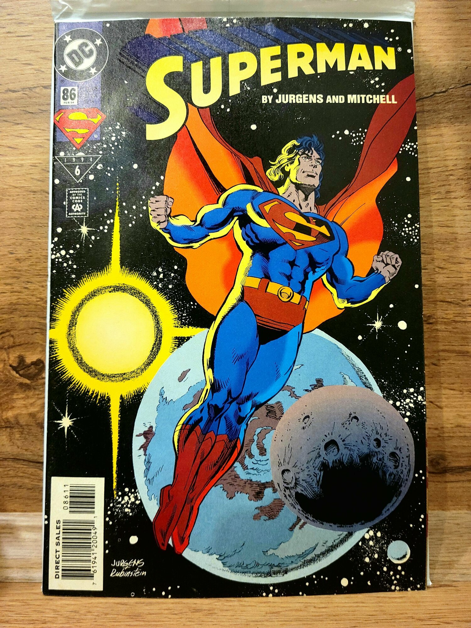 Ретро Комикс Superman #86. 1994Год. Оригинал!