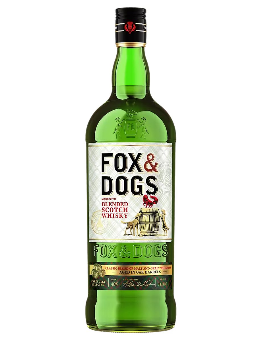 Виски Fox and Dogs 1 л