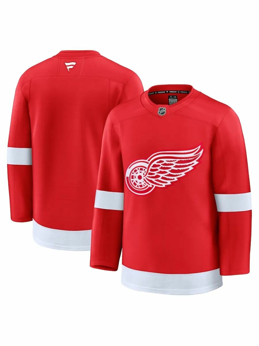 NHL Детройт Ред Уингз Fanatics Red Home Premium Jersey хоккейная форма