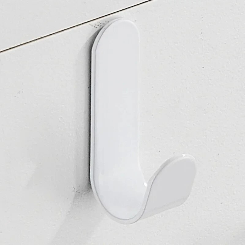 3 шт. металлические самоклеящиеся крючки Белый, белый
