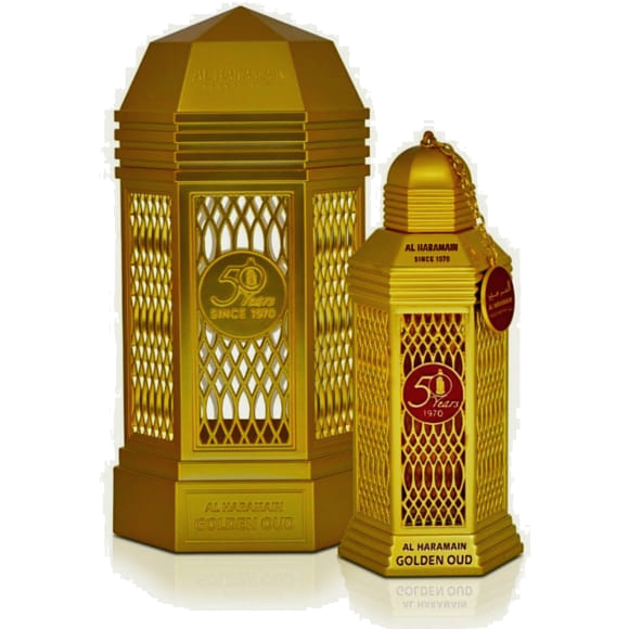 Парфюм унисекс Аль Харамейн 50 Летие Золотой Уд 100 мл - 50 Years Golden Oud