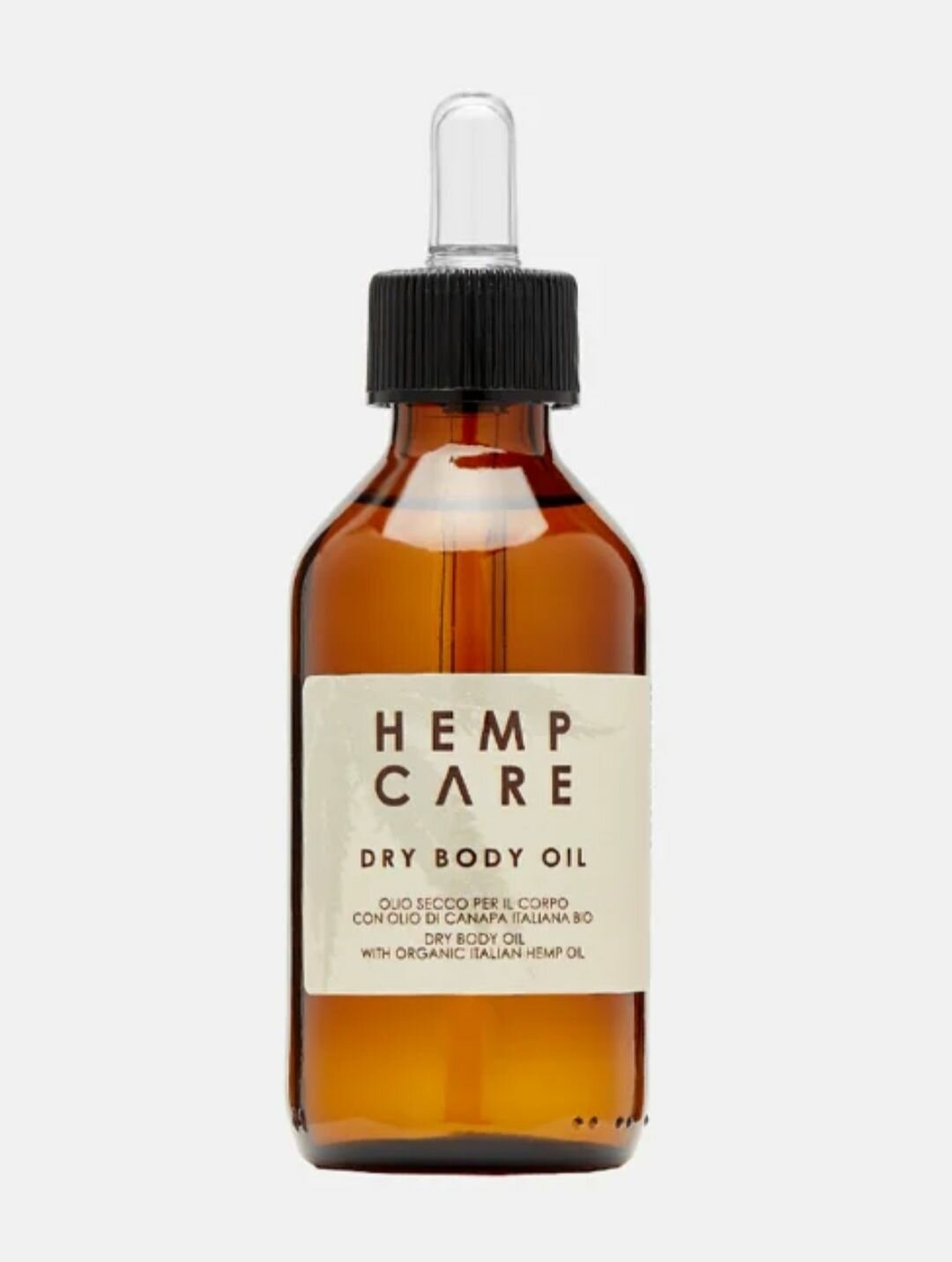 Сухое масло для тела HEMP CARE organic italian hemp oil
