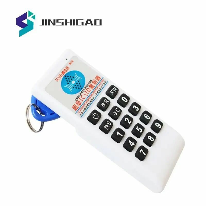 Портативный дубликатор RFID/NFC 125 кГц +13,56 МГц, считыватель-писатель пропускных карт, копирует T5577 EM4305 UID карты доступа домофона-XF
