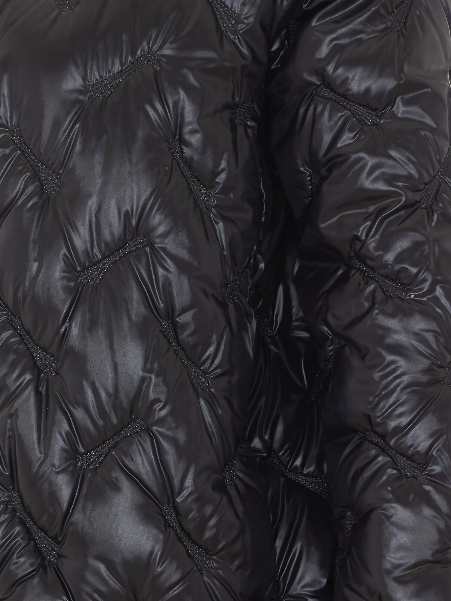Куртка Herno Quilted hooded jacket, размер 46, черный — фото 1