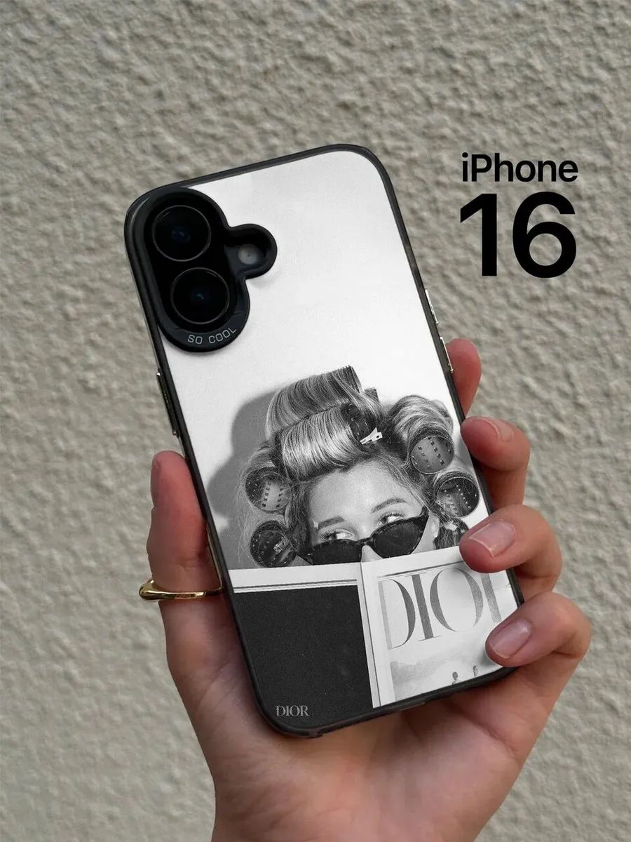 Чехол на Iphone 16 диор