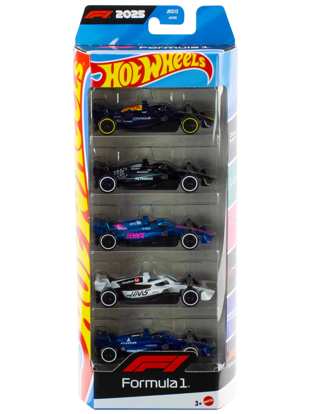 Набор из 5 машинок Formula 1 JLN11