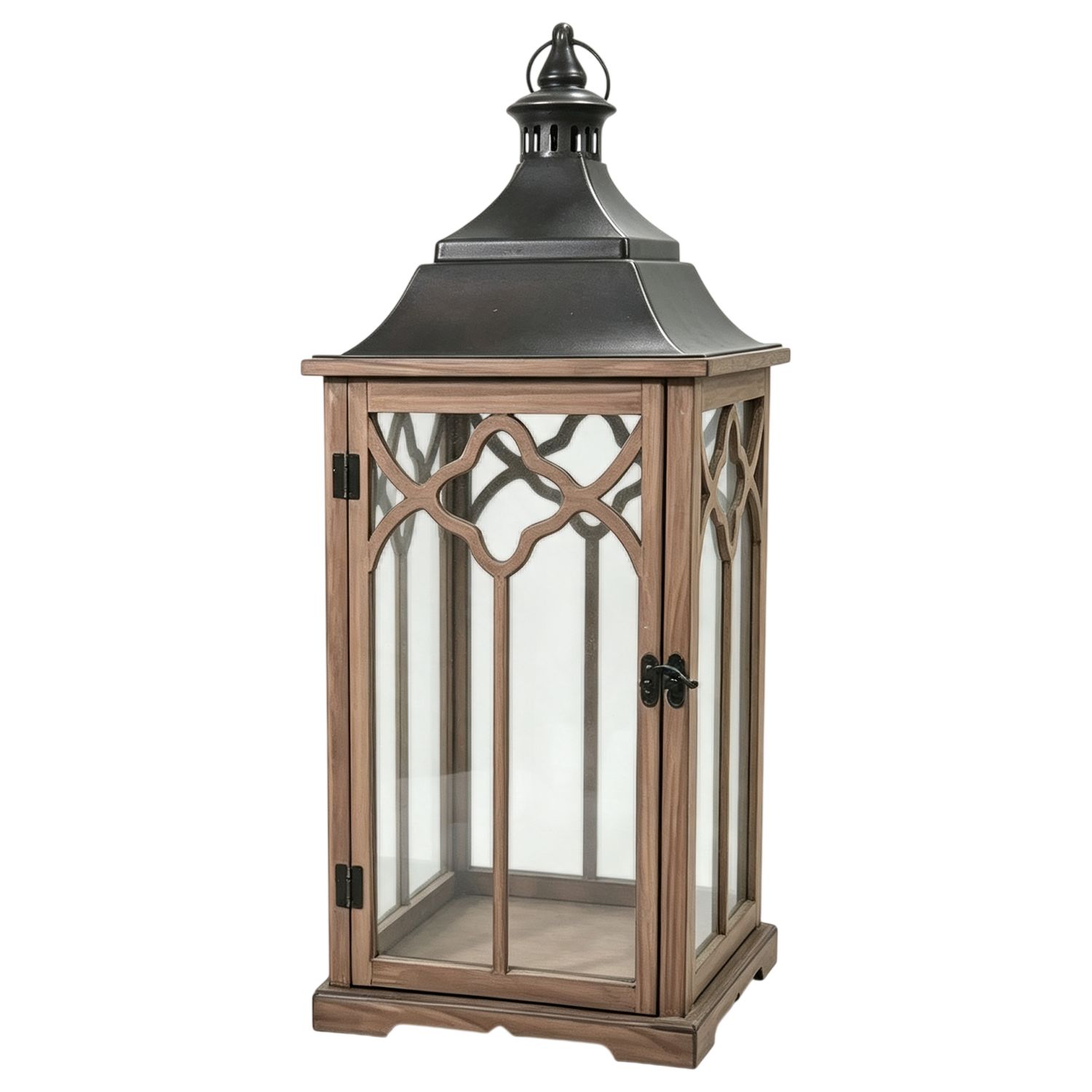 Фонарь деревянный Platinum Choice классика, Классический большой, 30 30 78см