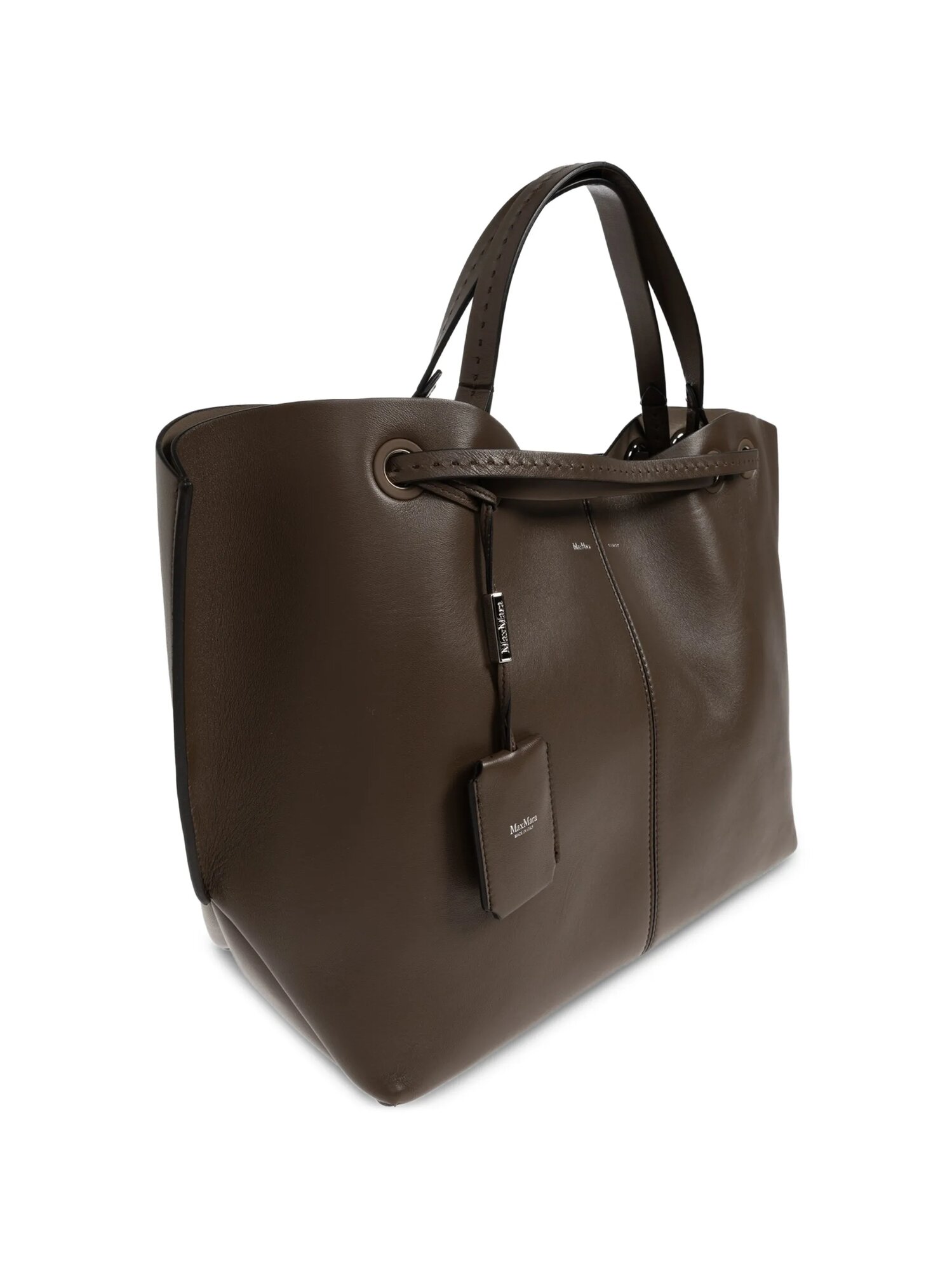 Сумка Max Mara Double, brown — фото 1