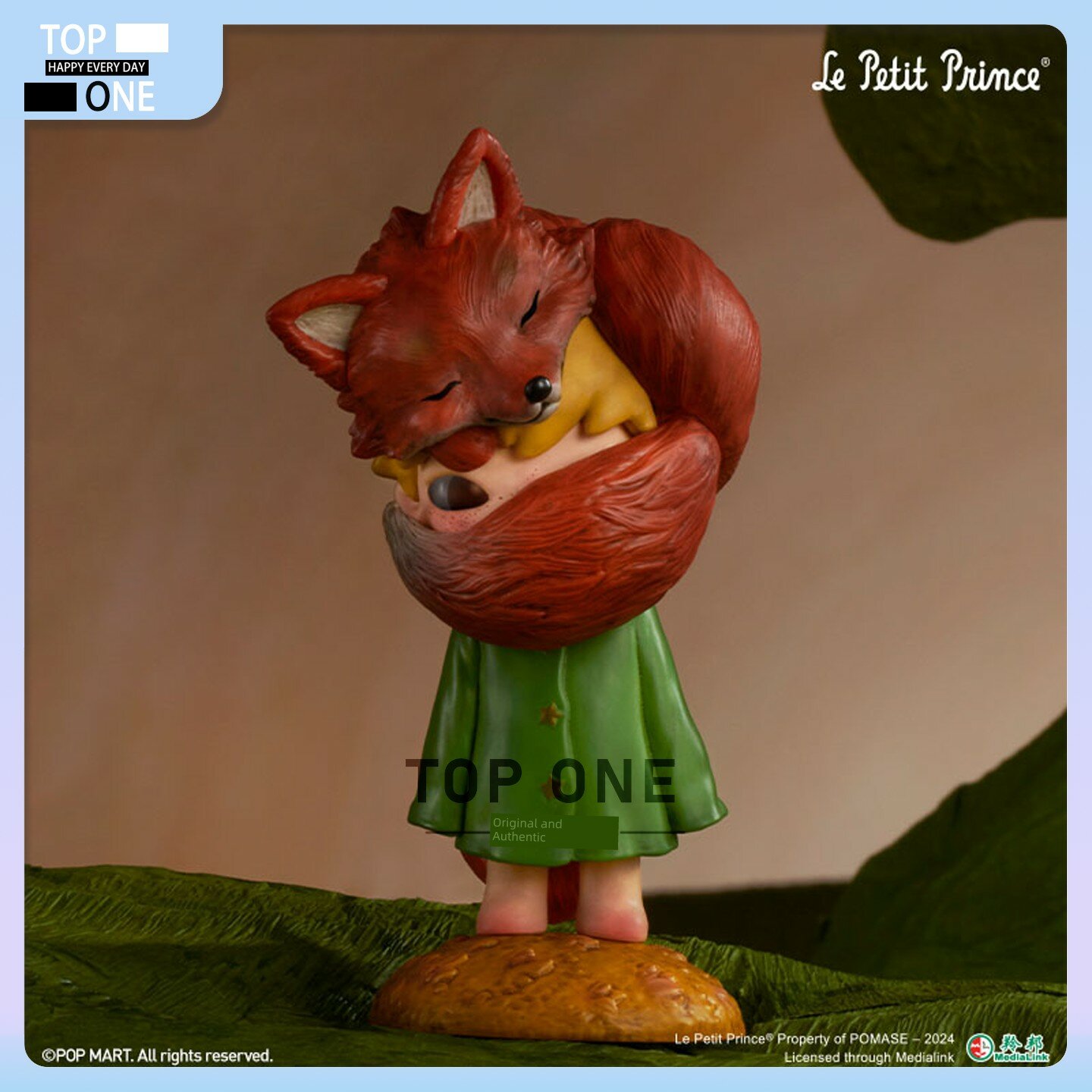 POPMART HIRONO Серия Маленький Принц Слепой Бокс Фигурка - Лис Коллекционная Игрушка