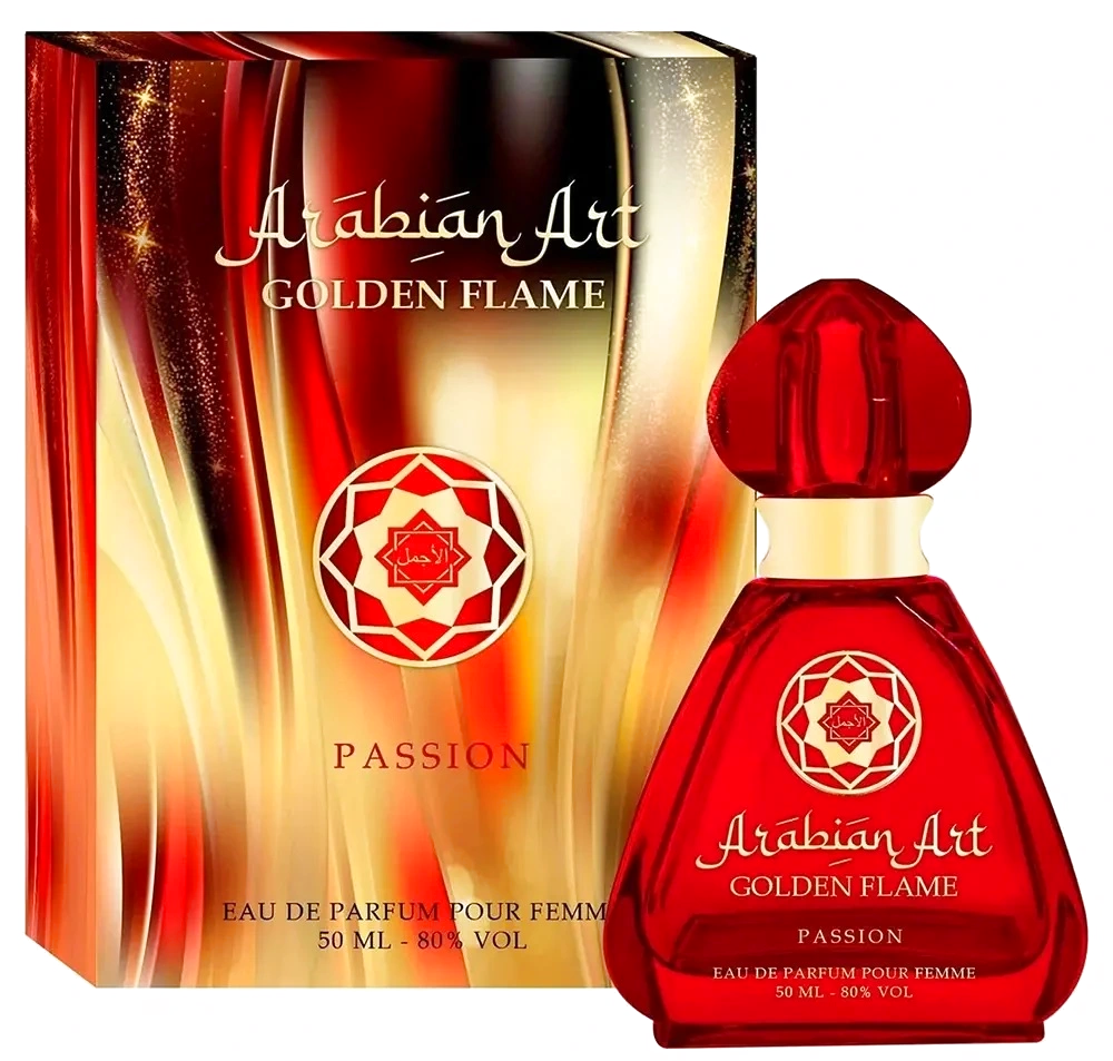 Голден Флейм Пэшн парфюмерная вода 50 мл для женщин - Arabian Art Golden Flame Passion