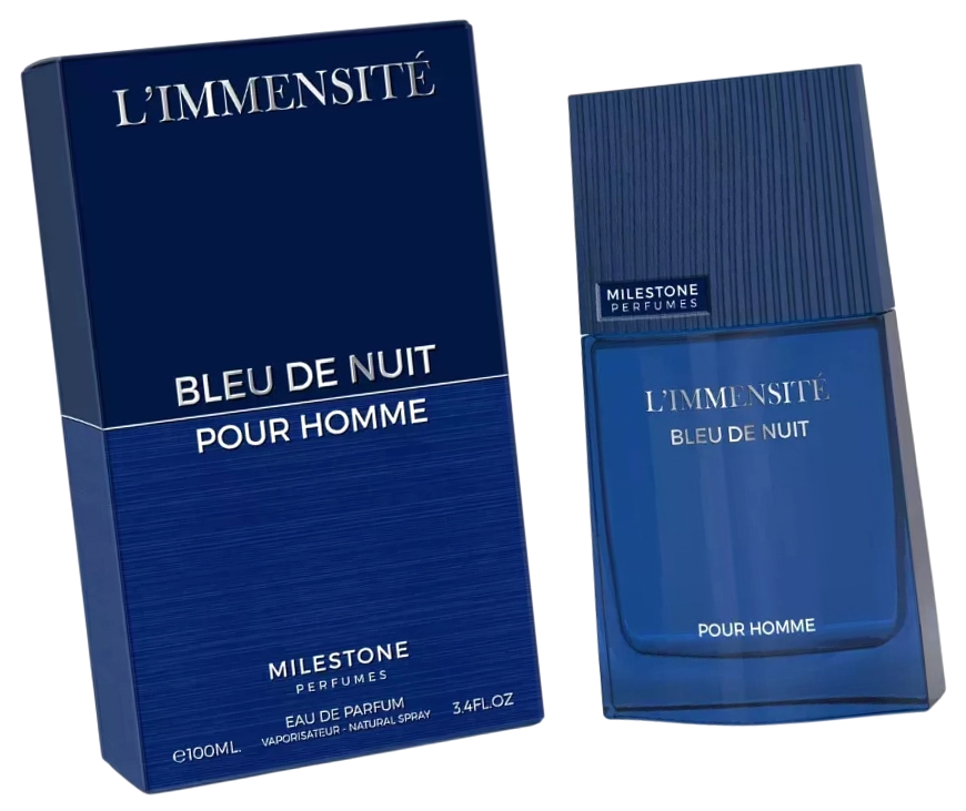 Майлстоун Л Имменсите Блю Де Нуит духи для мужчин 100 мл - Milestone L Immensite Bleu De Nuit