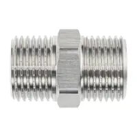 Ниппель 1/2"x26.6 мм НР нержавеющая сталь