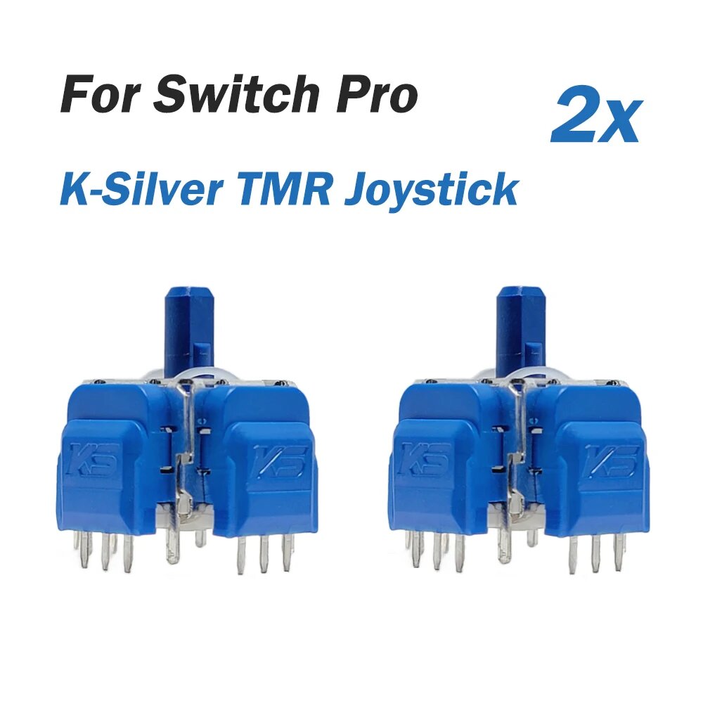 2x K-Silver TMR Джойстик для Switch Pro