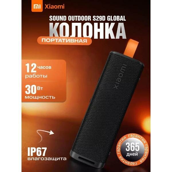 Беспроводная акустика Xiaomi S29D Sound Outdoor Black