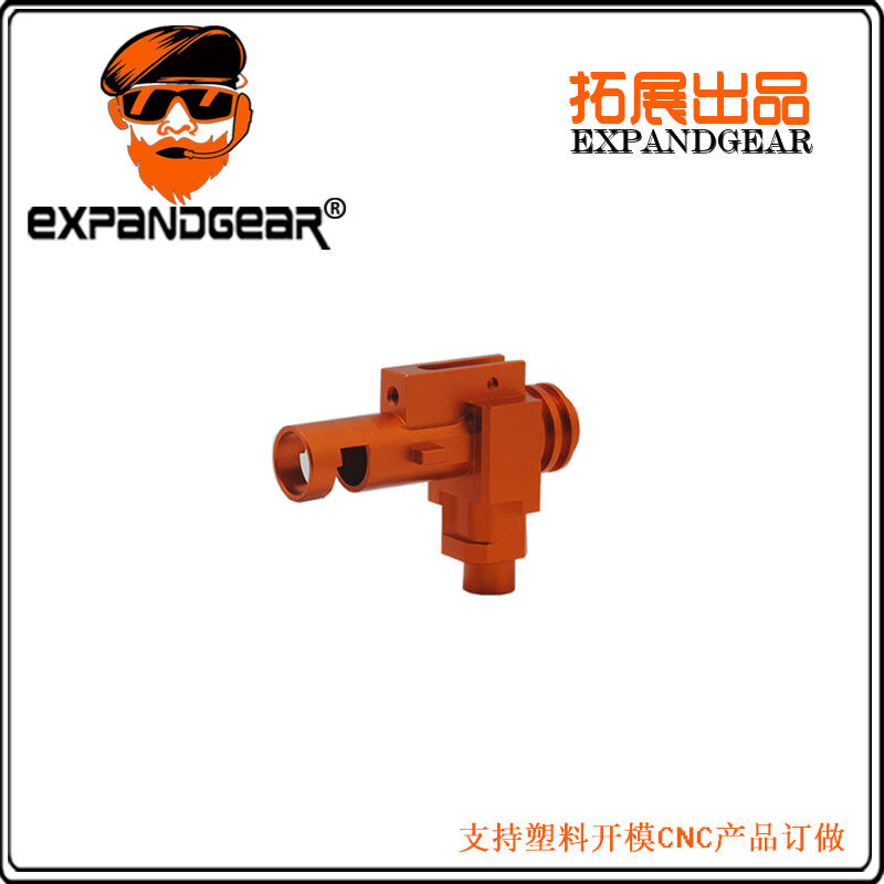 EG 7075M4T Голова Игровой Модель Для Серии HK416 - Пластиковая Фигурка 1:10 Масштаба, Оранжевая, Коллекционная