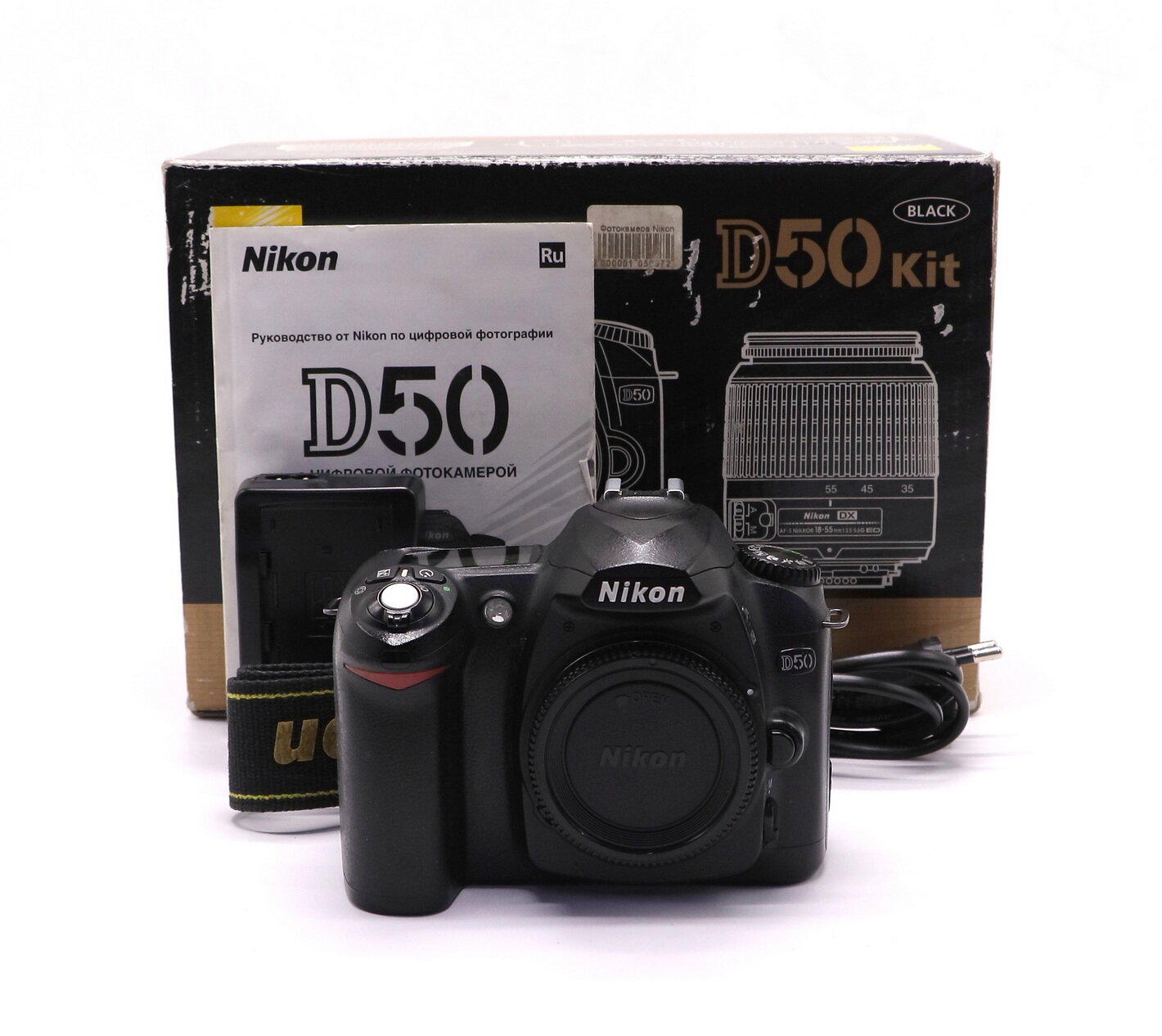 Nikon D50 body в упаковке (пробег 36795 кадров)