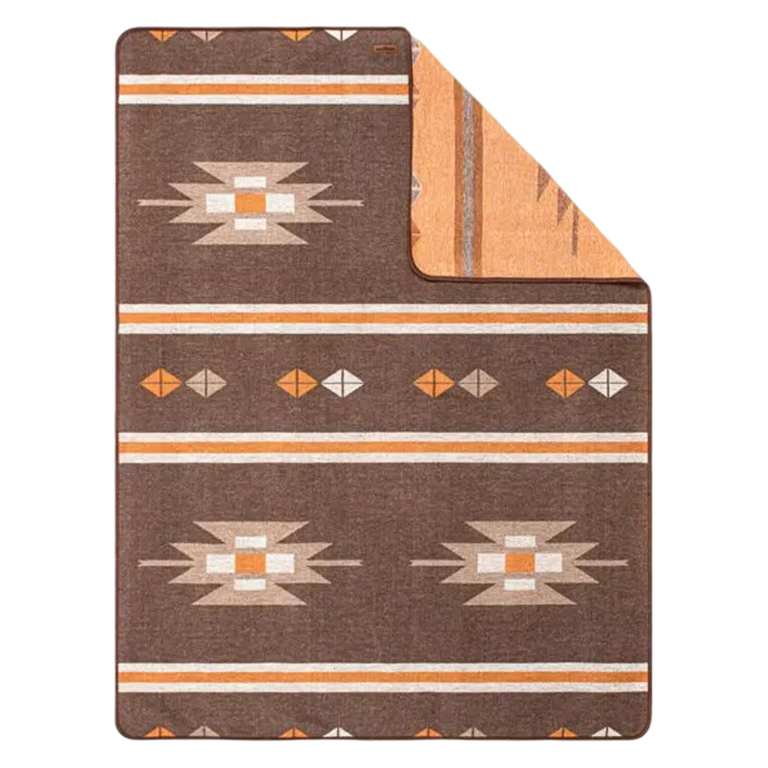 Одеяло Naturehike Geometric Pattern Wool Blanket 200*150сm Deep Khaki