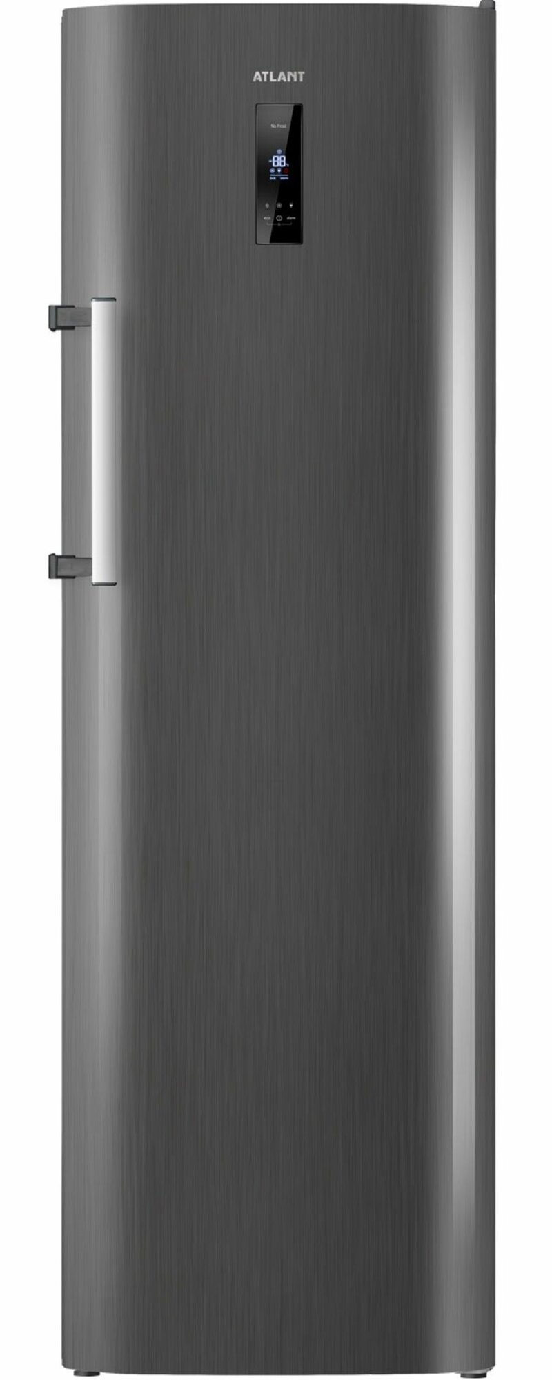 Морозильник ATLANT М 7606-170 ND черный, 187 см, дисплей, No Frost, эксплуатация до -15 C