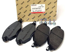 Оригинальные колодки Ford передние для автомобиля Ford Mondeo 3 2000-2007г. в.