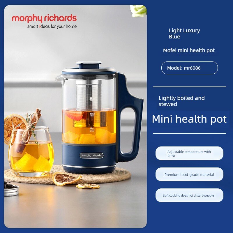 Мини-чайник Morphy Richards для здоровья, портативный многофункциональный мини-чайник для офиса и дома, автоматическое