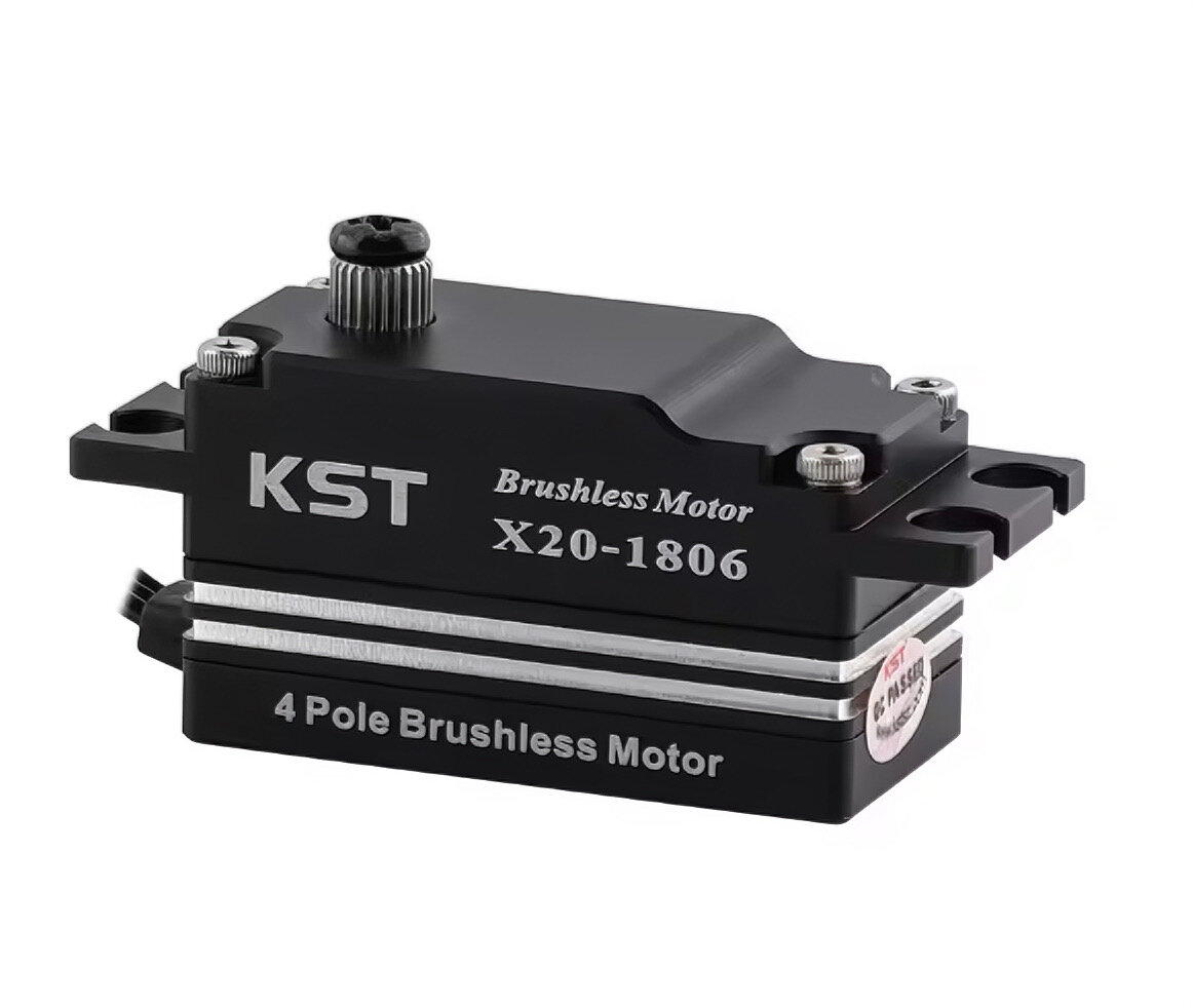 Сервопривод KST X20-1806 18 кгс·см 0.06с/60° 6-8.4В 25T для RC-моделей