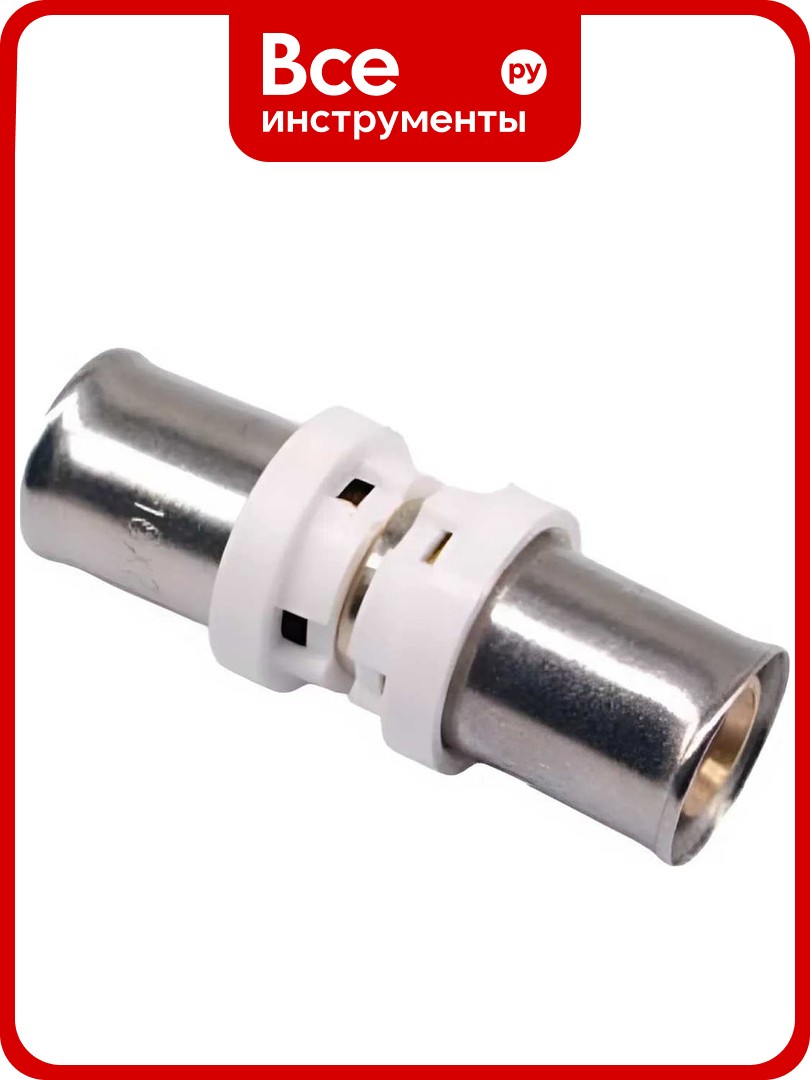 Муфта пресс-фитинг K-FLEX SOLID 16 мм 86MLAA1A010000C, Прямой фитинг для соединения между собой металлополимерных труб