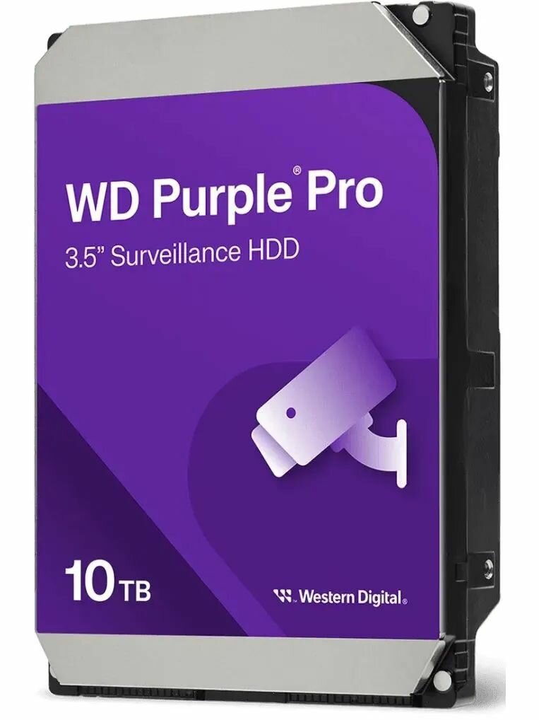 Western Digital 10 ТБ Внутренний жесткий диск WD102PURP (WD102PURP)