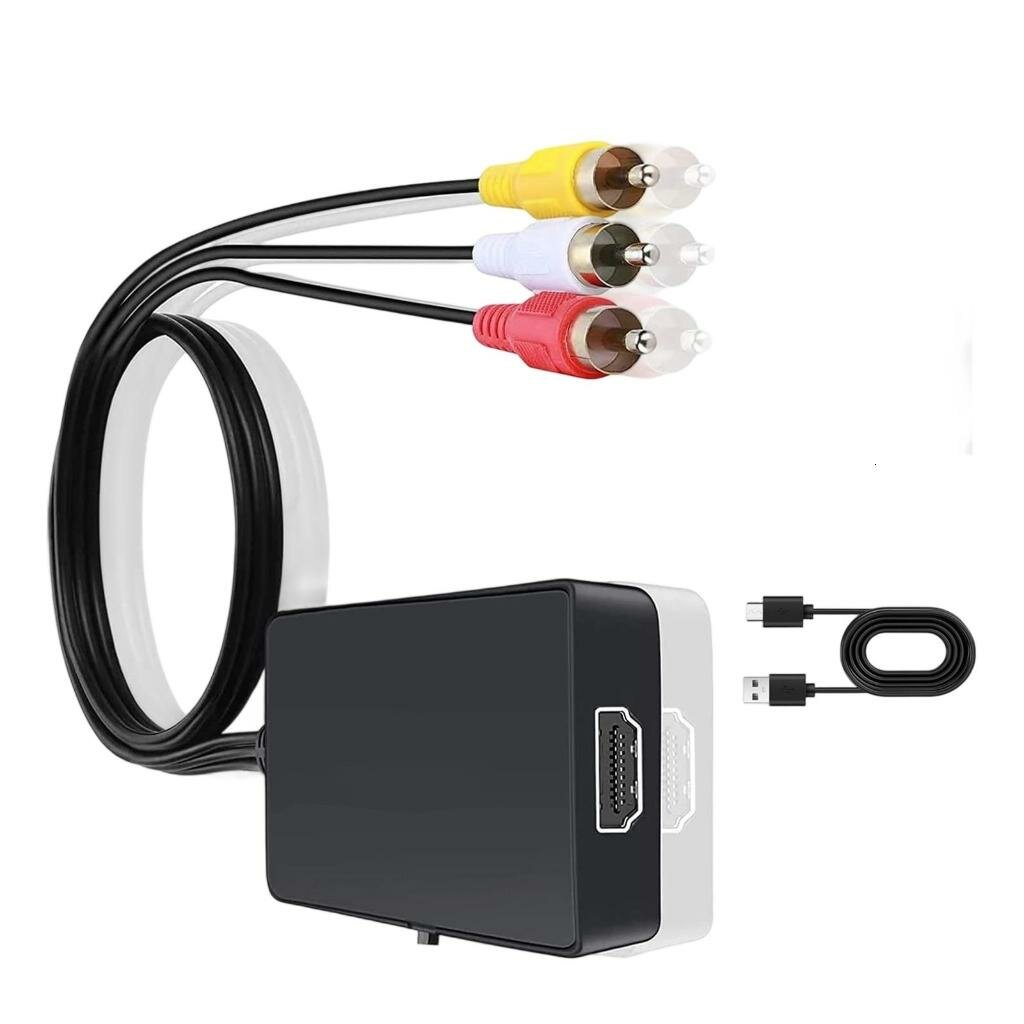 Адаптер AV–HDTV, Мужская головка AV RCA