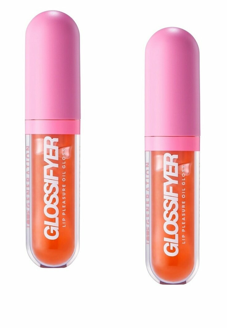 Масло-блеск для губ Love Generation Lip Pleasure Oil Gloss "Glossifyer" тон 04 2шт