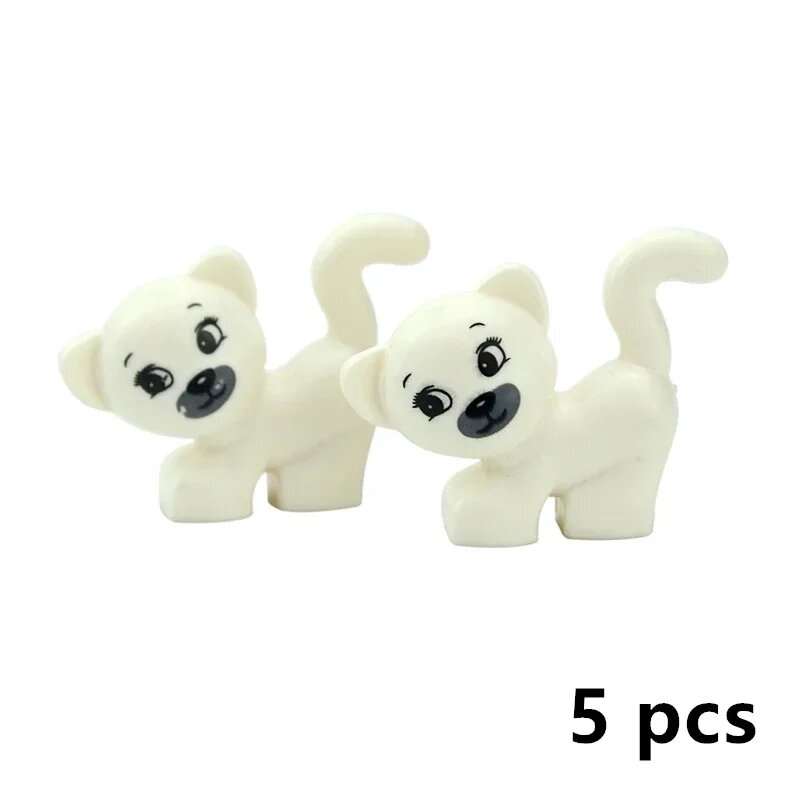 Конструктор VEK Белый котик 5pcs